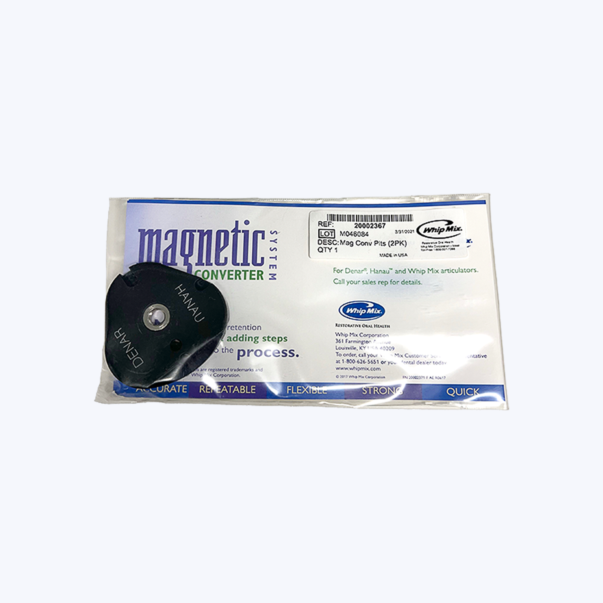 MAGNETIC CONVERTER PLATES (2 PACK) – Kodent